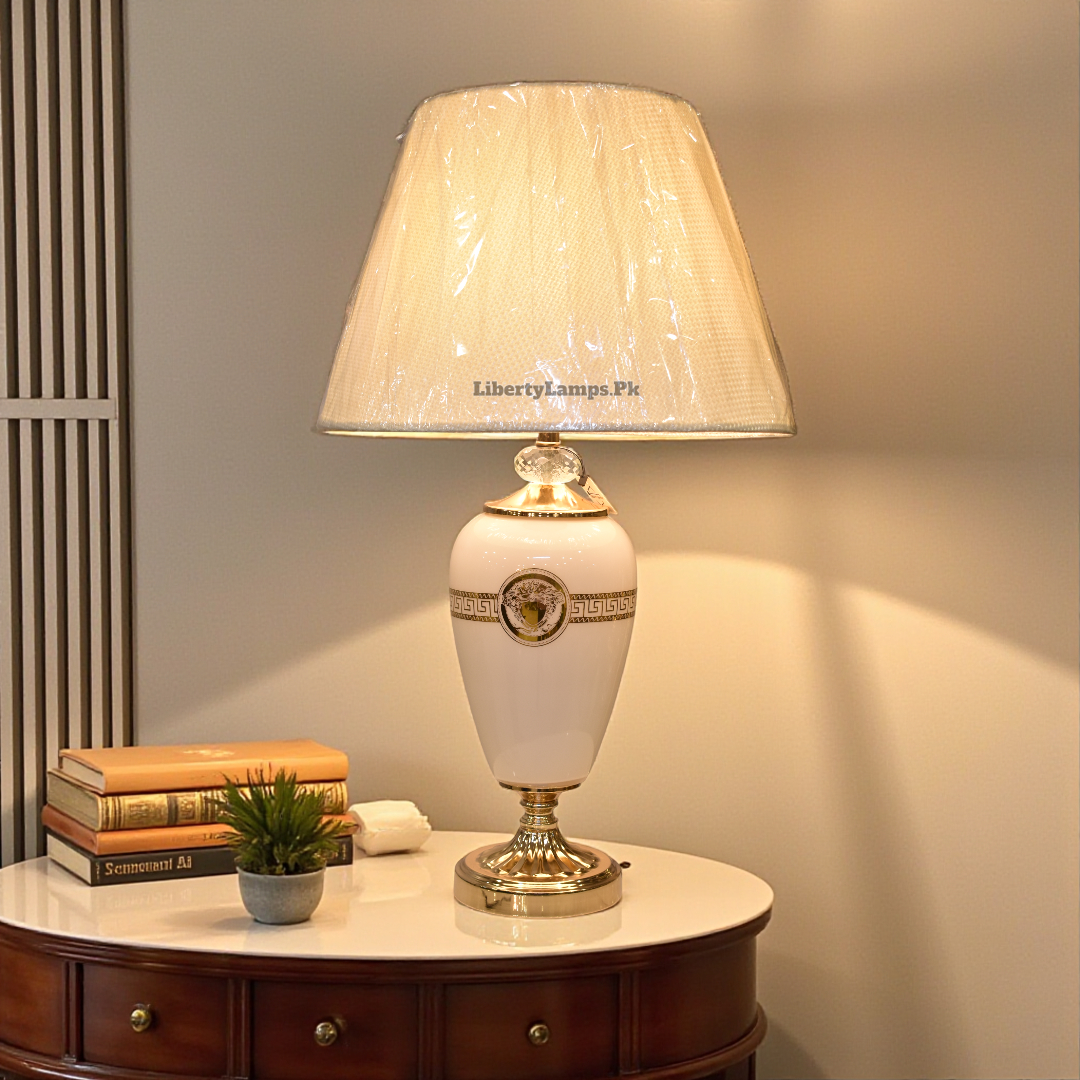 Versace-Inspired Luxury Table Lamp (Pair) – LIBERTY LAMPS